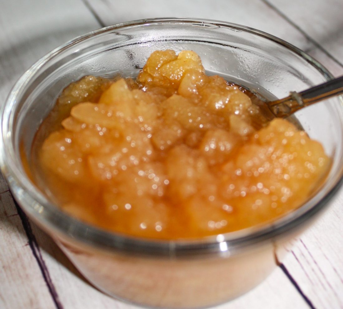 Chunky Apple Sauce - Kiss Gluten Goodbye