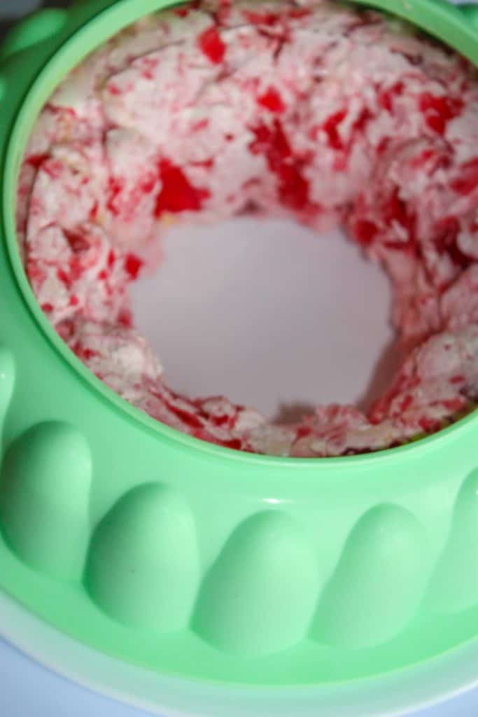 Strawberry Jello Mold - Kiss Gluten Goodbye