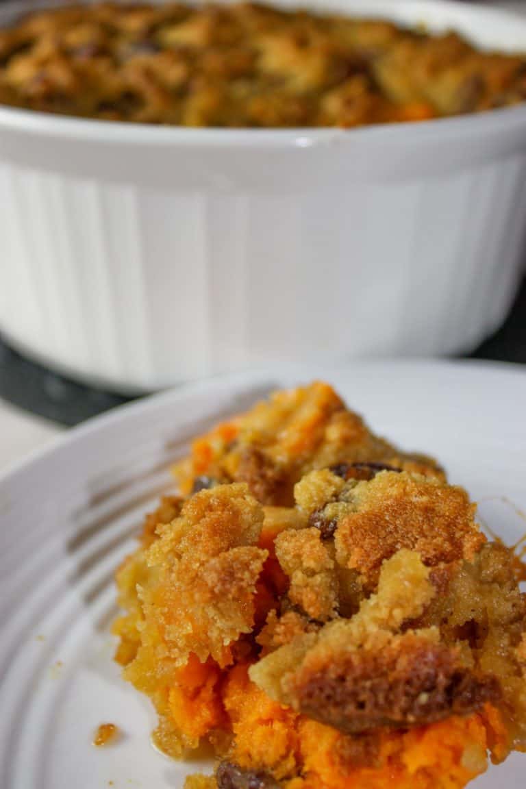 Sweet Potato Crumble - Gluten Free - Kiss Gluten Goodbye