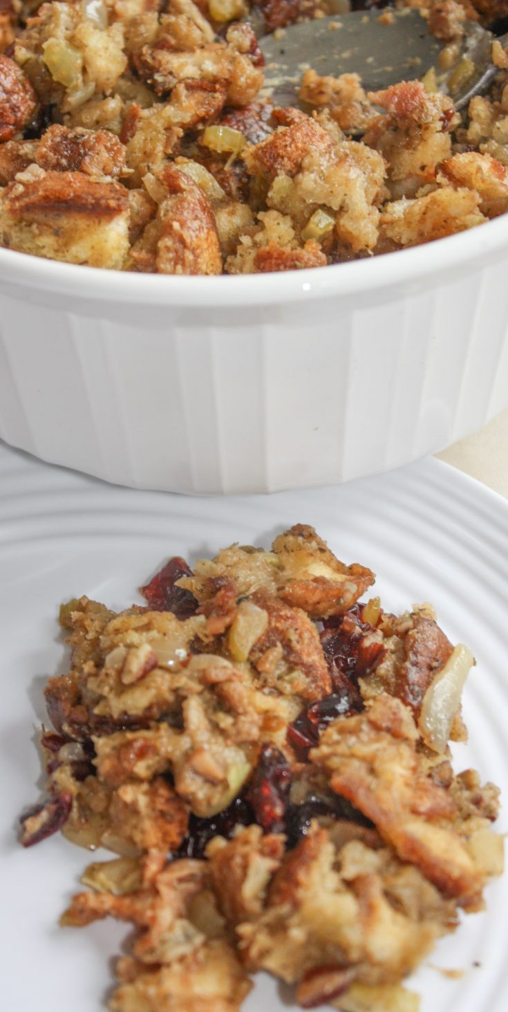 Instant Pot Festive Stuffing - Gluten Free - Kiss Gluten Goodbye