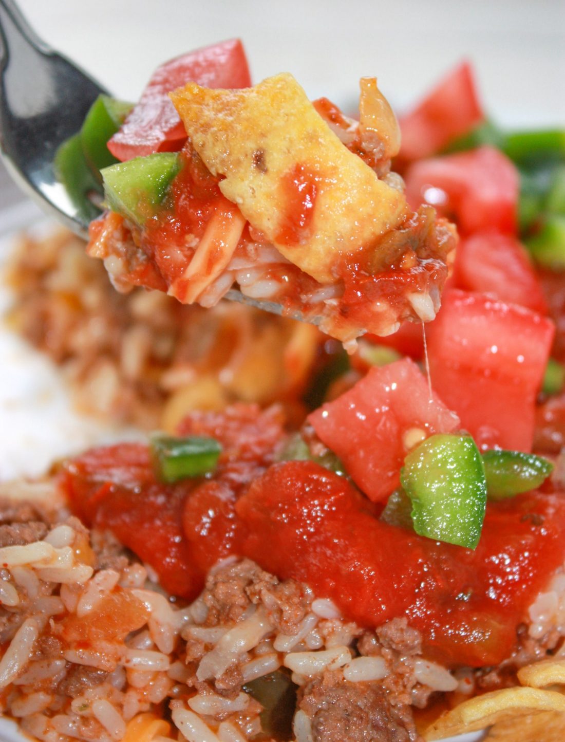 Instant Pot Ground Beef Taco Pile Ons - Kiss Gluten Goodbye