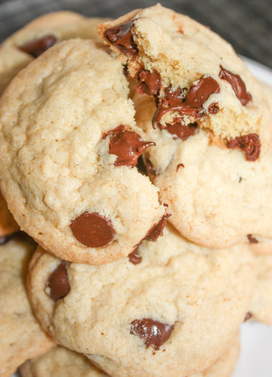 Crunchy Chocolate Chip Cookies - Gluten Free - Kiss Gluten Goodbye