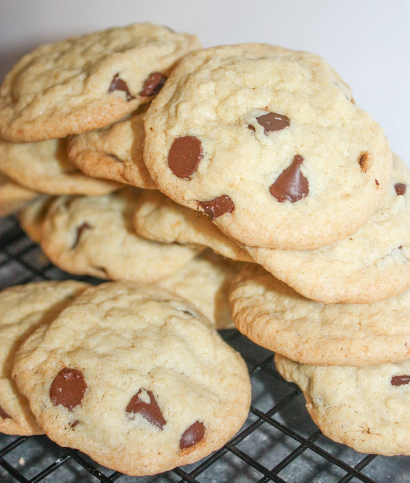 Crunchy Chocolate Chip Cookies - Gluten Free - Kiss Gluten Goodbye