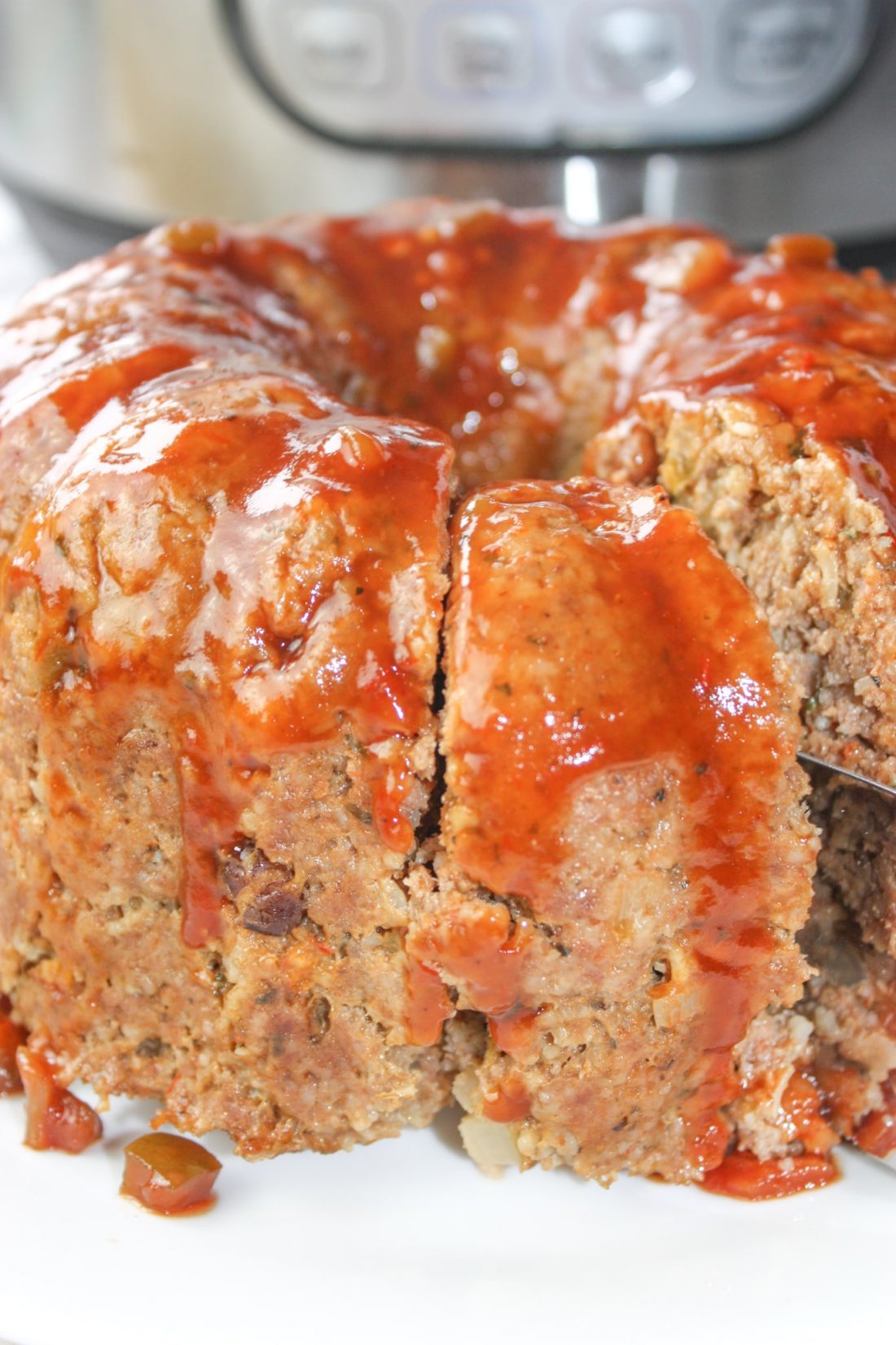 Instant Pot Fancy Meatloaf - Gluten Free - Kiss Gluten Goodbye
