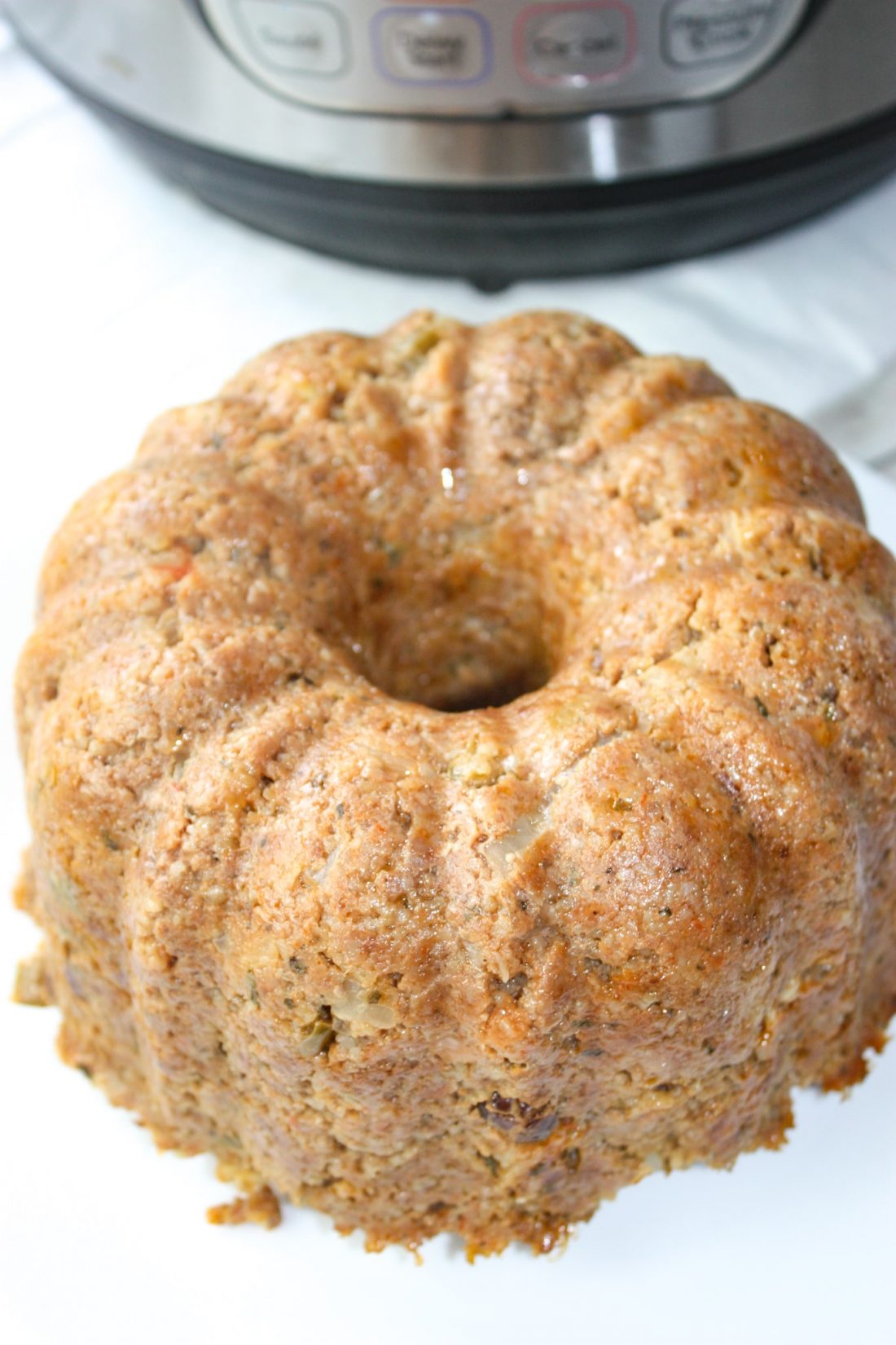 Instant Pot Fancy Meatloaf - Gluten Free - Kiss Gluten Goodbye
