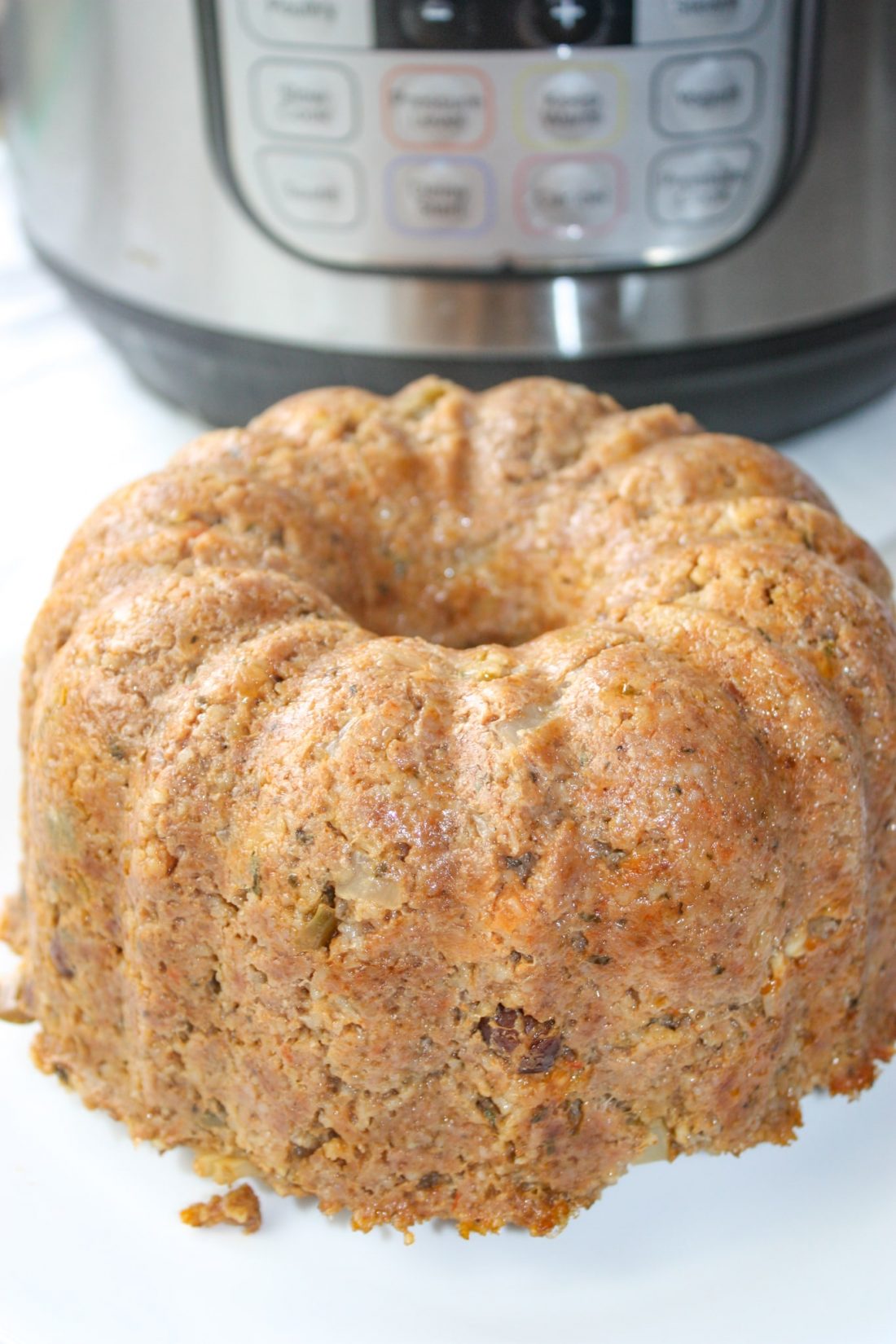 Instant Pot Fancy Meatloaf - Gluten Free - Kiss Gluten Goodbye