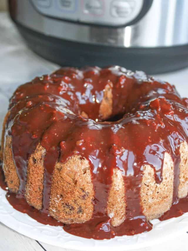 How to Make Instant Pot Strawberry Banana Loaf - Kiss Gluten Goodbye