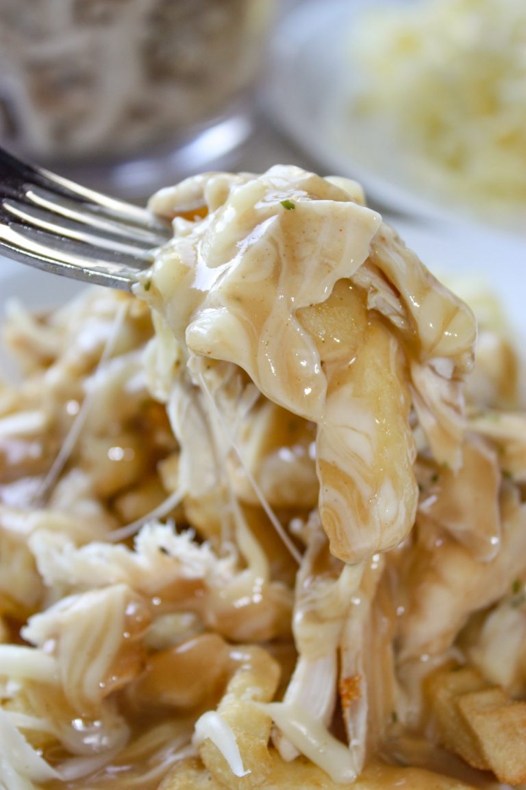 Festive Poutine - Gluten Free - Kiss Gluten Goodbye