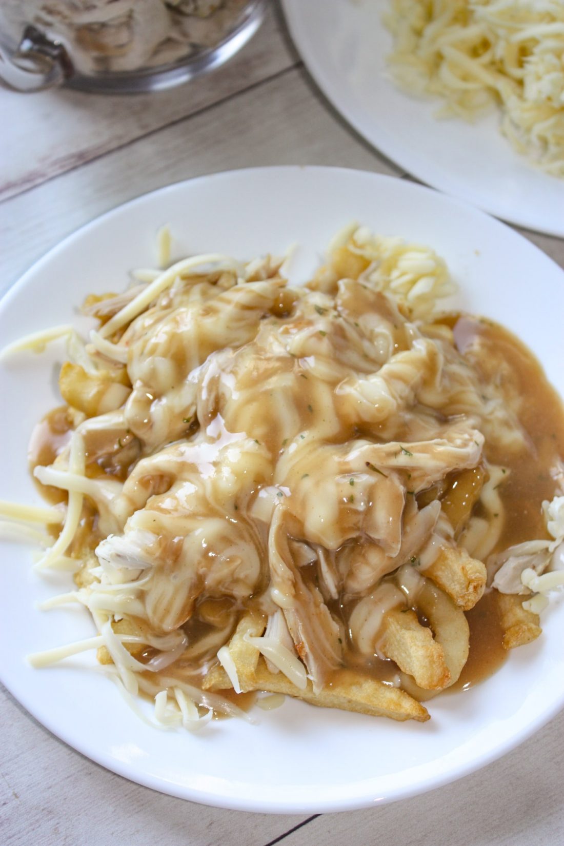 Chicken Cheese Fries - Kiss Gluten Goodbye