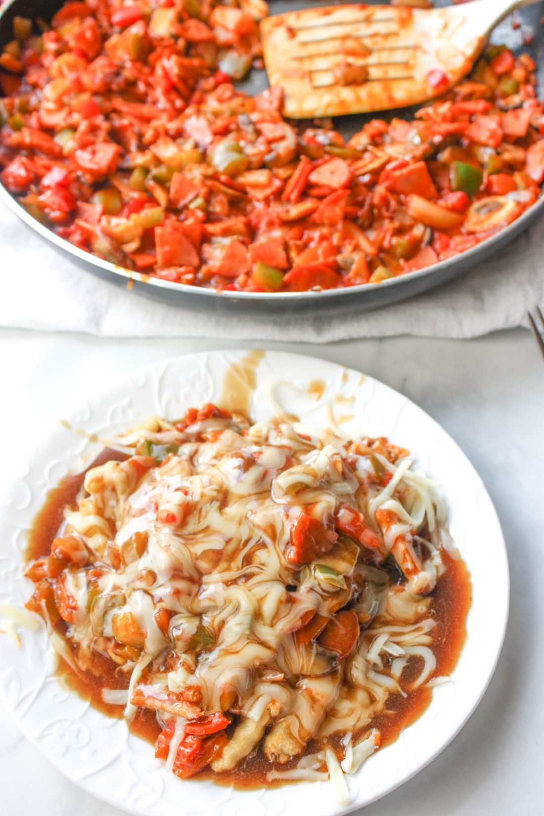 Pizza Fries - Kiss Gluten Goodbye