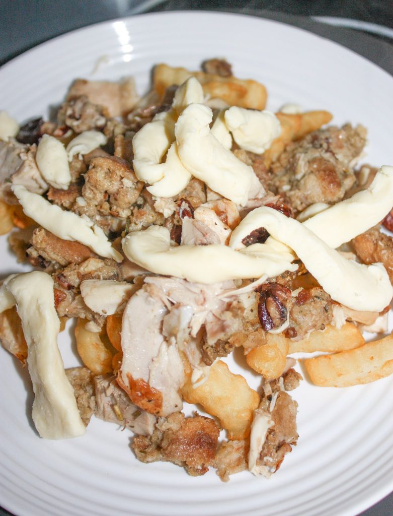 Festive Poutine - Gluten Free - Kiss Gluten Goodbye