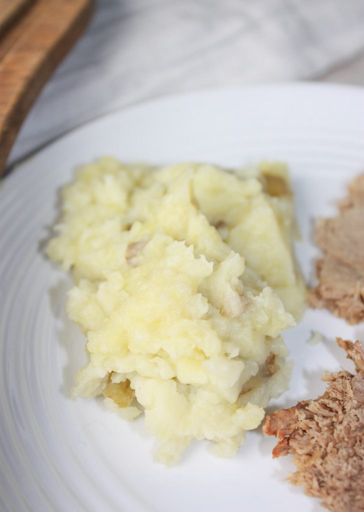 Lazy Mashed Potatoes - Kiss Gluten Goodbye
