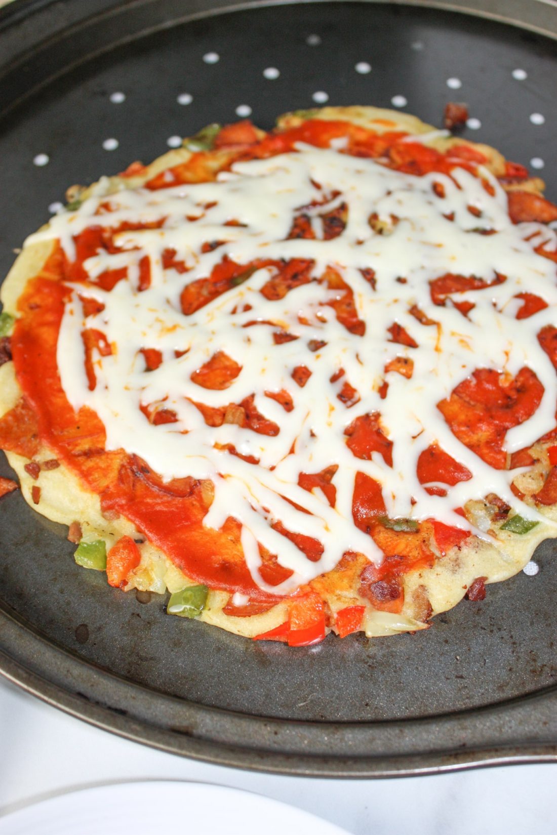 Pizza Crepes - Gluten Free - Kiss Gluten Goodbye