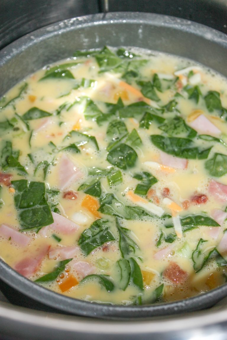 Instant Pot Crustless Quiche - Kiss Gluten Goodbye