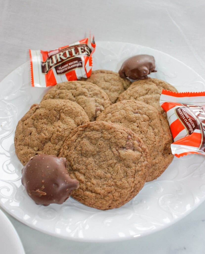 Turtle Cookies - Gluten Free - Kiss Gluten Goodbye