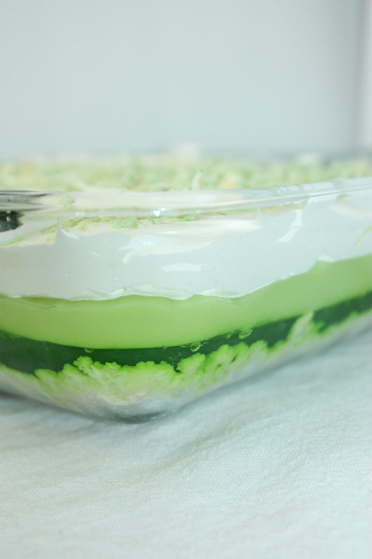 Layered Lime Dessert Squares - Kiss Gluten Goodbye