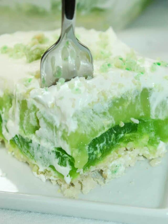 How to Make Layered Lime Dessert Squares - Kiss Gluten Goodbye