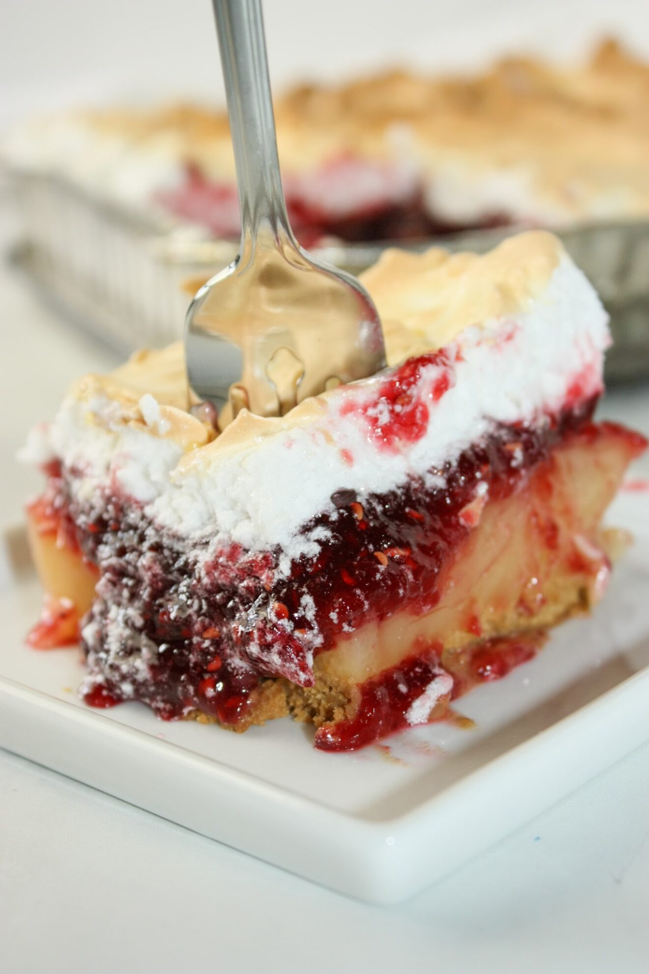 Lemon Raspberry Square - Kiss Gluten Goodbye