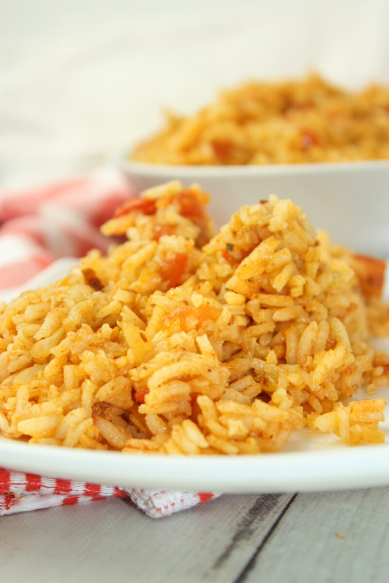 Gluten Free Spanish Rice - Kiss Gluten Goodbye