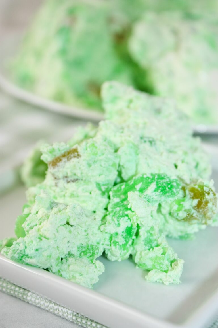 Lime Jello Mold - Kiss Gluten Goodbye