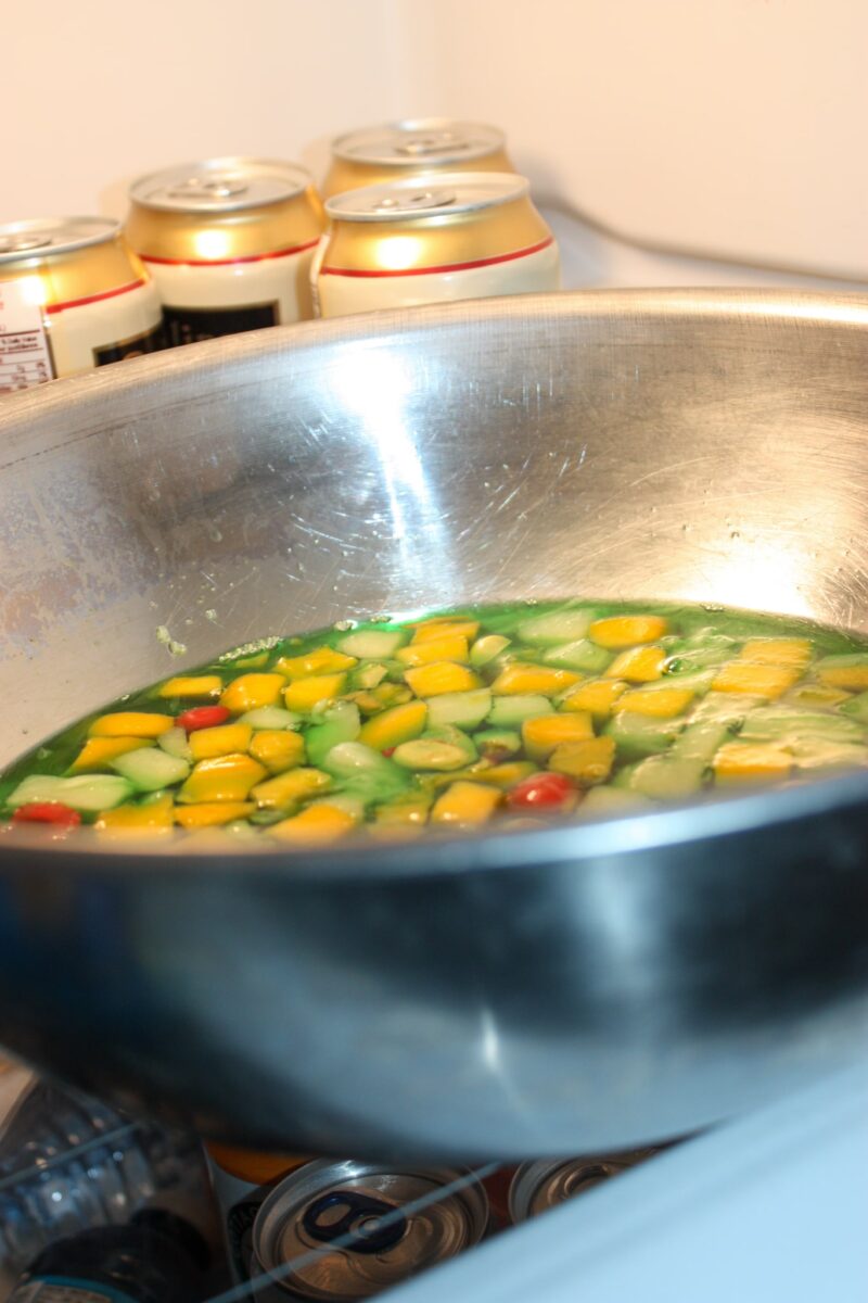 Lime Jello Mold - Kiss Gluten Goodbye