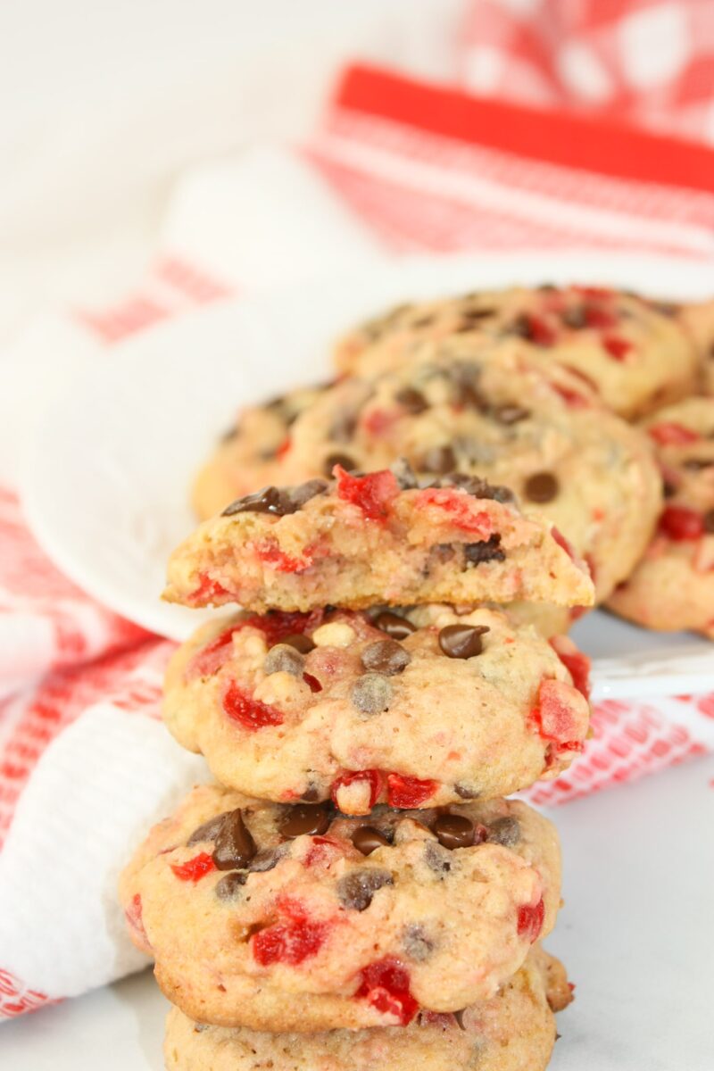 Maraschino Cherry Cookies - Kiss Gluten Goodbye
