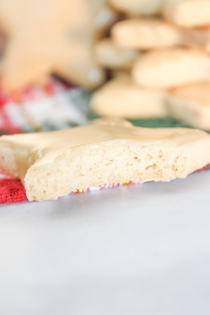 Maple Shortbread Cookies - Gluten Free - Kiss Gluten Goodbye