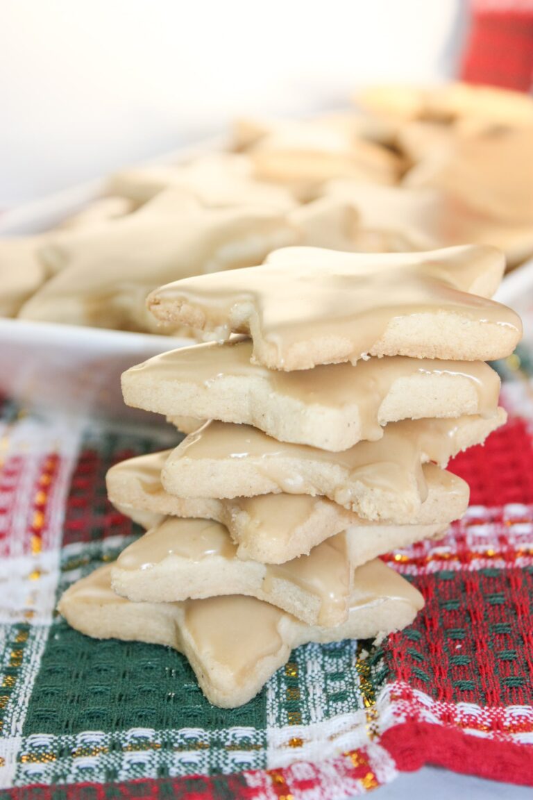 Maple Shortbread Cookies - Gluten Free - Kiss Gluten Goodbye