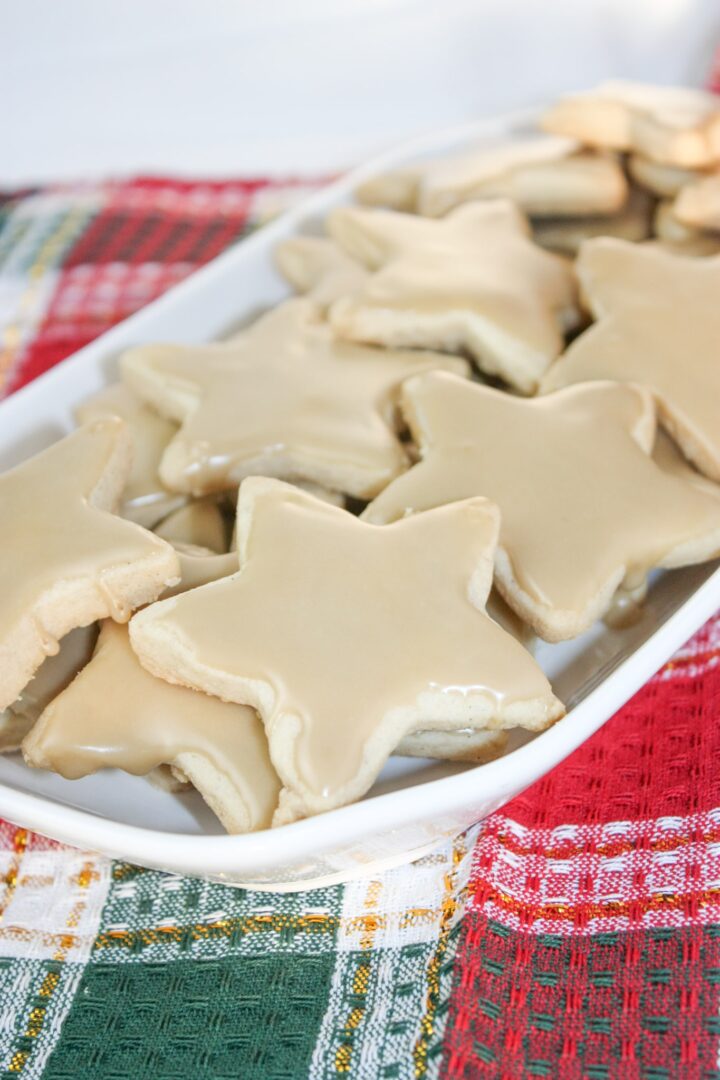 Maple Shortbread Cookies - Gluten Free - Kiss Gluten Goodbye