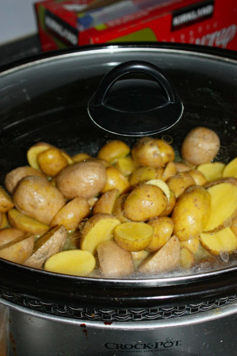 Crock Pot Curry Potatoes - Kiss Gluten Goodbye
