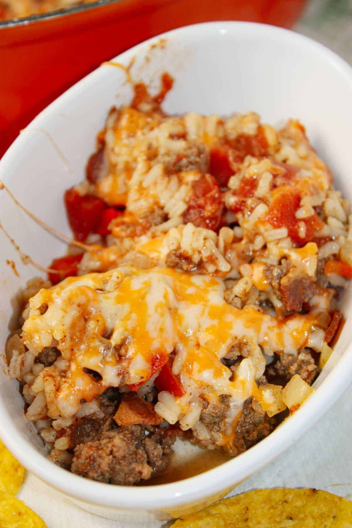 Ground Beef and Rice Skillet Dinner - Kiss Gluten Goodbye